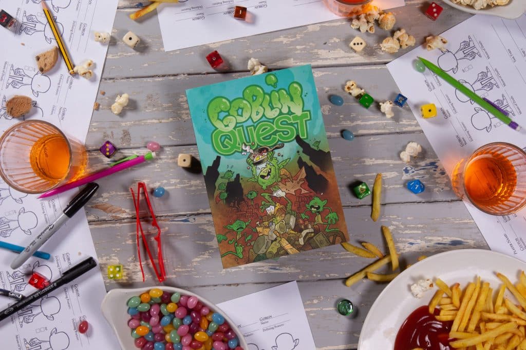 Goblin Quest RPG - Rowan, Rook and Decard