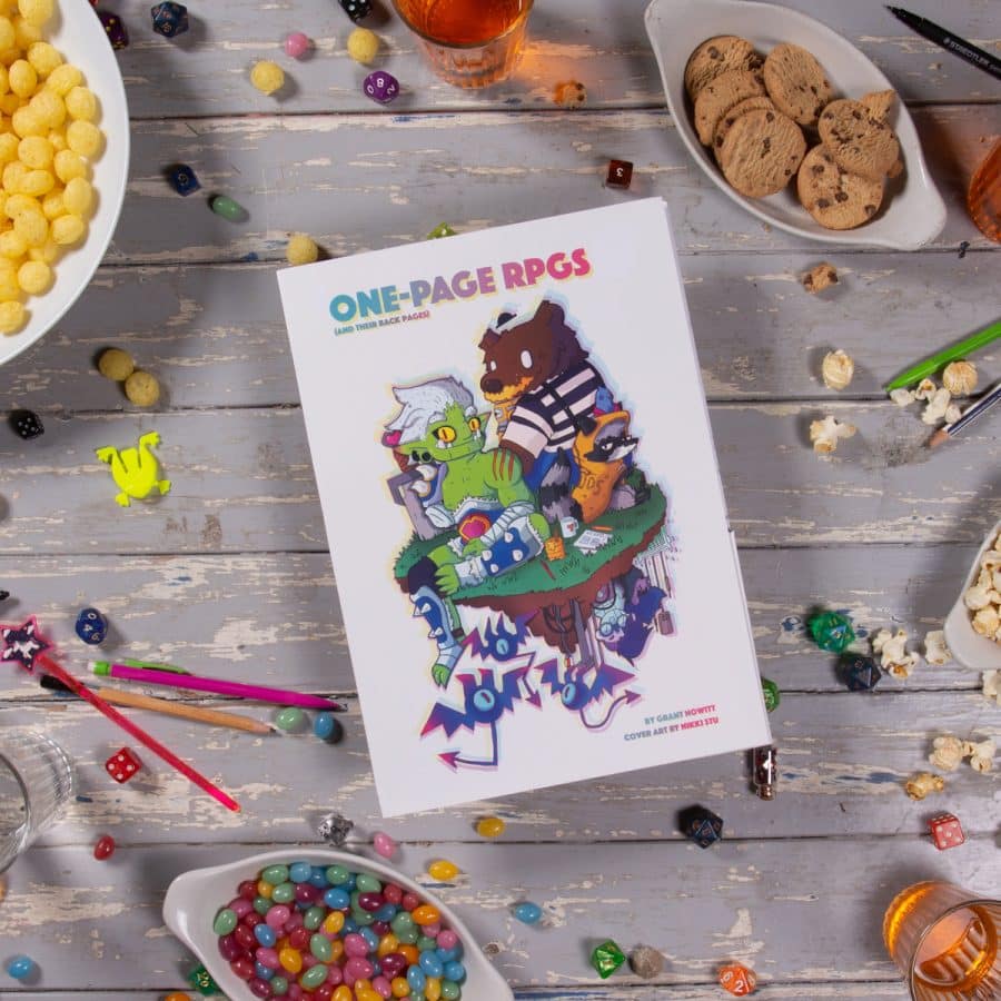 One-page games - Rowan, Rook and Decard