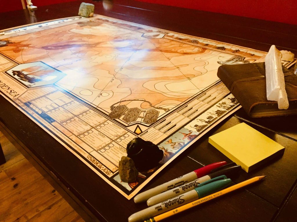 Spire map - Rowan, Rook and Decard