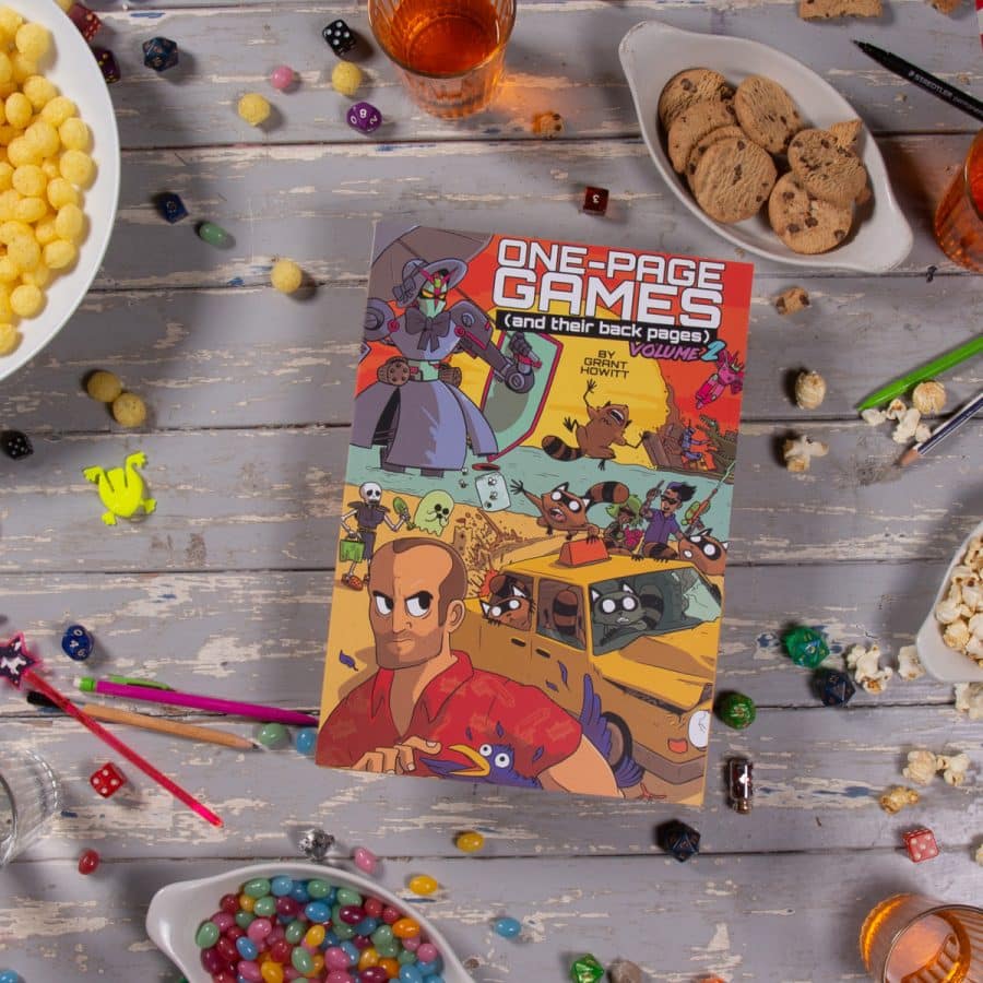 One-page games - Rowan, Rook and Decard