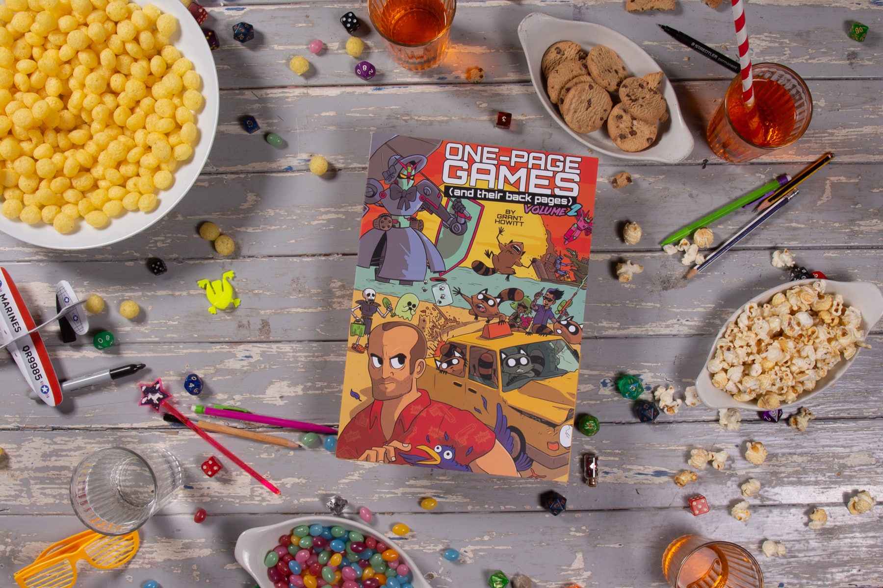 One-page games - Rowan, Rook and Decard