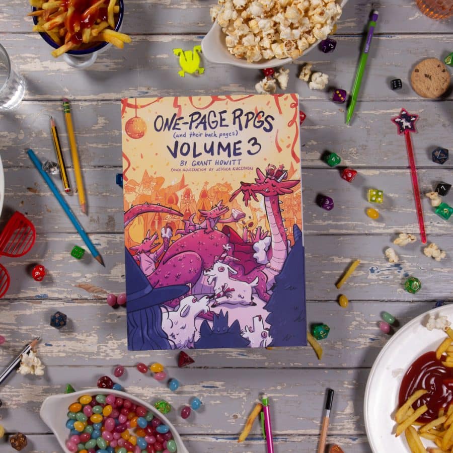 One-page games - Rowan, Rook and Decard