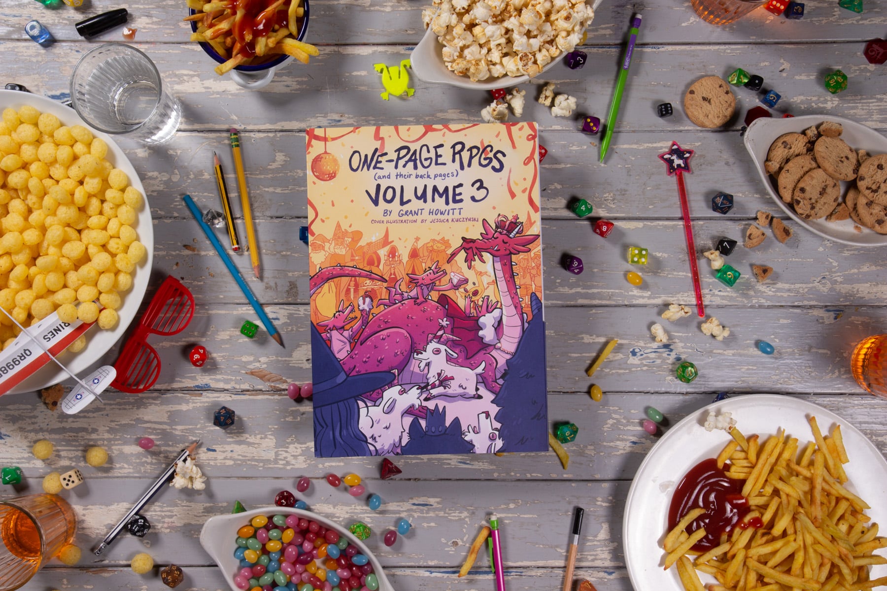 One-page games - Rowan, Rook and Decard