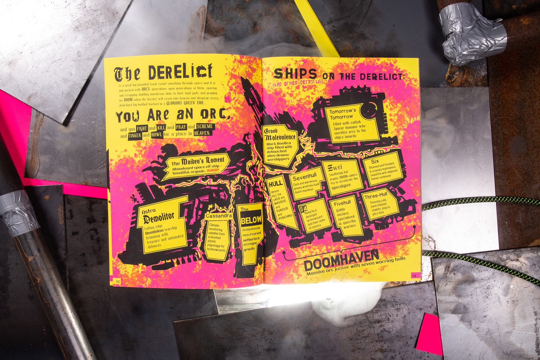 ORC BORG - Rowan, Rook and Decard