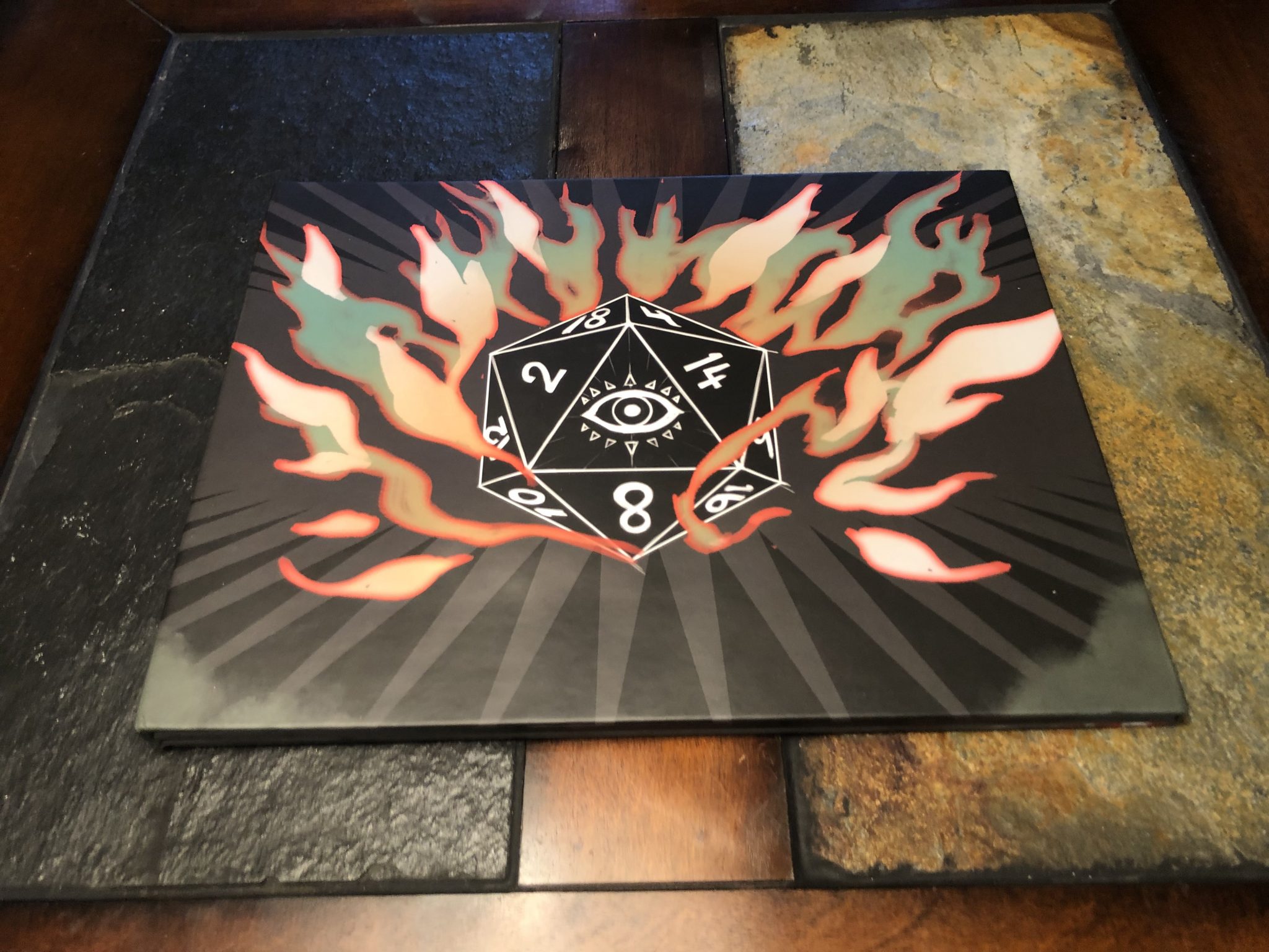 DIE GM screen - Rowan, Rook and Decard