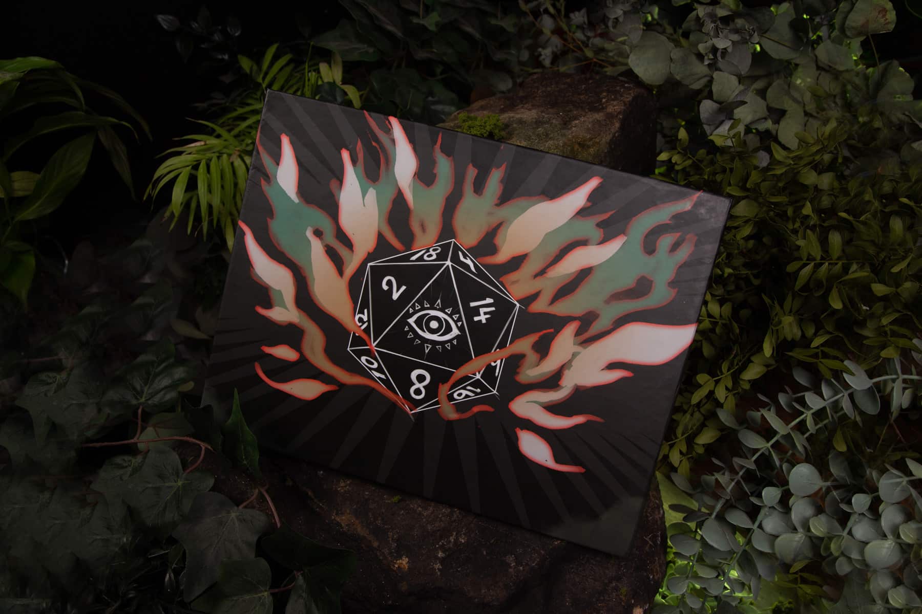 DIE GM screen - Rowan, Rook and Decard