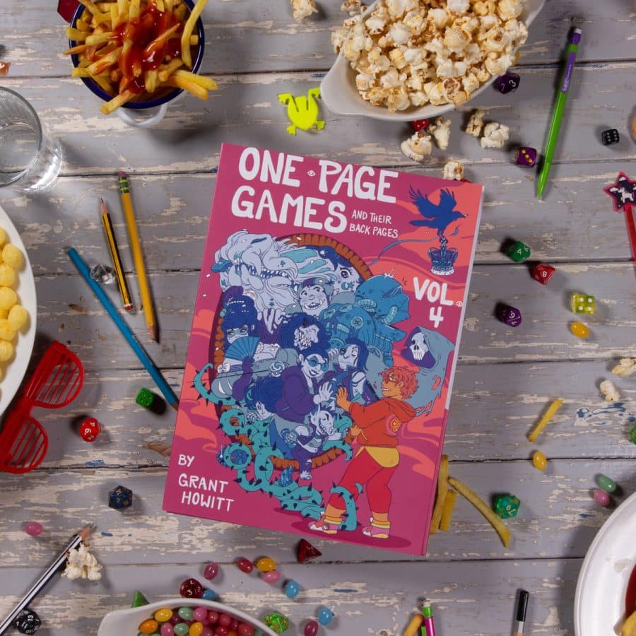 One-page games - Rowan, Rook and Decard