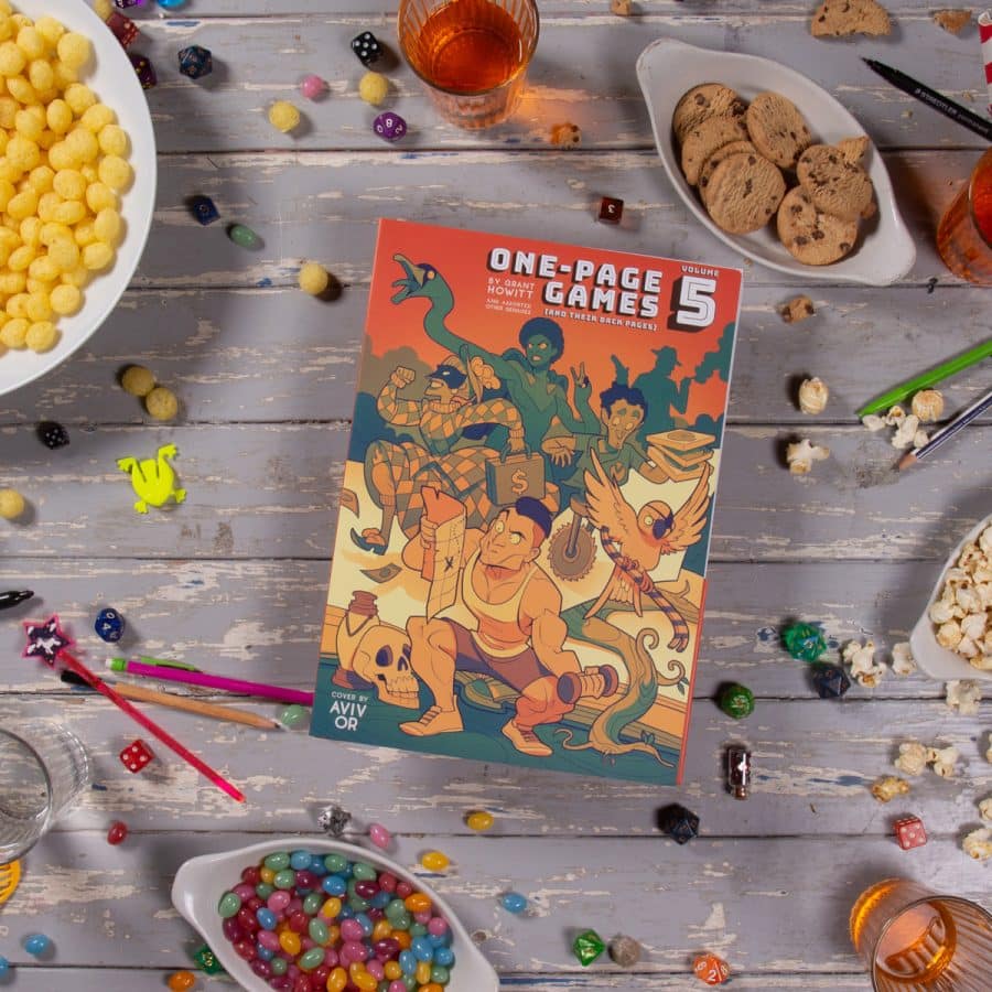 One-page games - Rowan, Rook and Decard