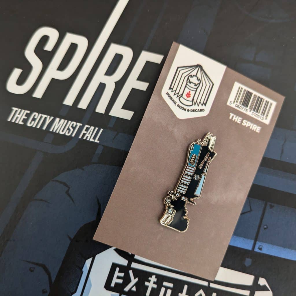 Spire map - Rowan, Rook and Decard